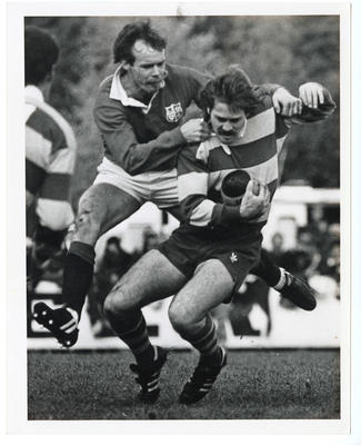 Print, Lions v Bay of Plenty - Te Manawa Peter Bush Archive