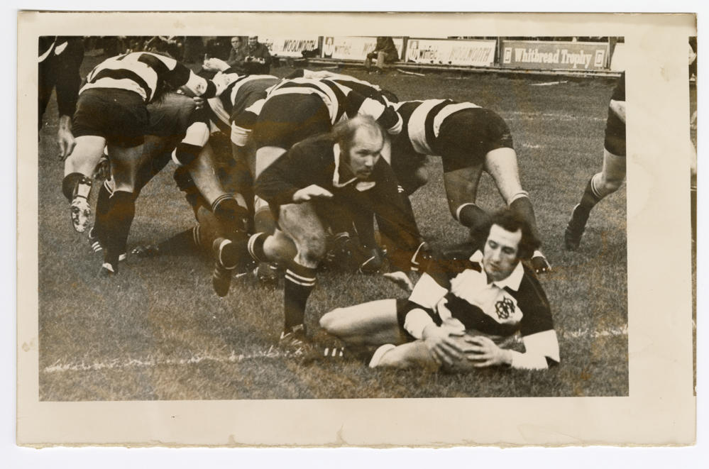 Print All Blacks vs the Barbarians - Te Manawa Peter Bush Archive